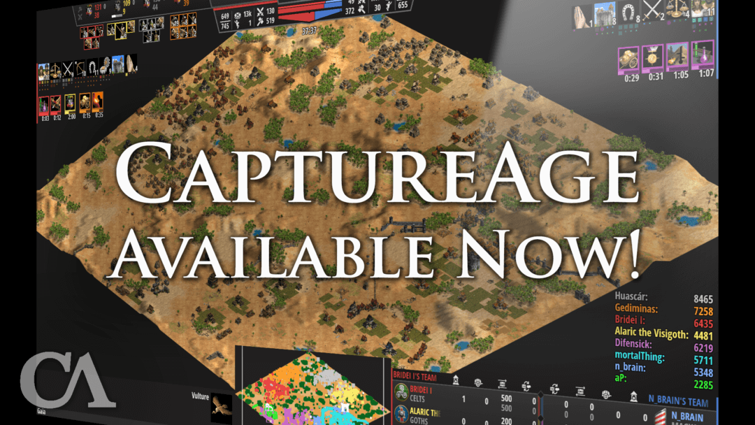 CaptureAge—Age of Empires' most advanced spectator tool—is now ...