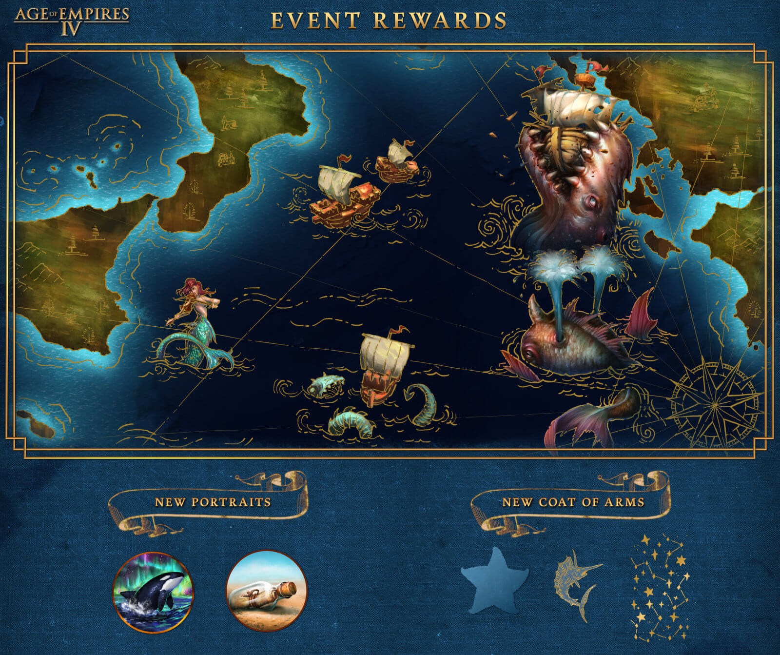 Age of Empires IV — Map Monsters: By Stars and Sea - Age of Empires