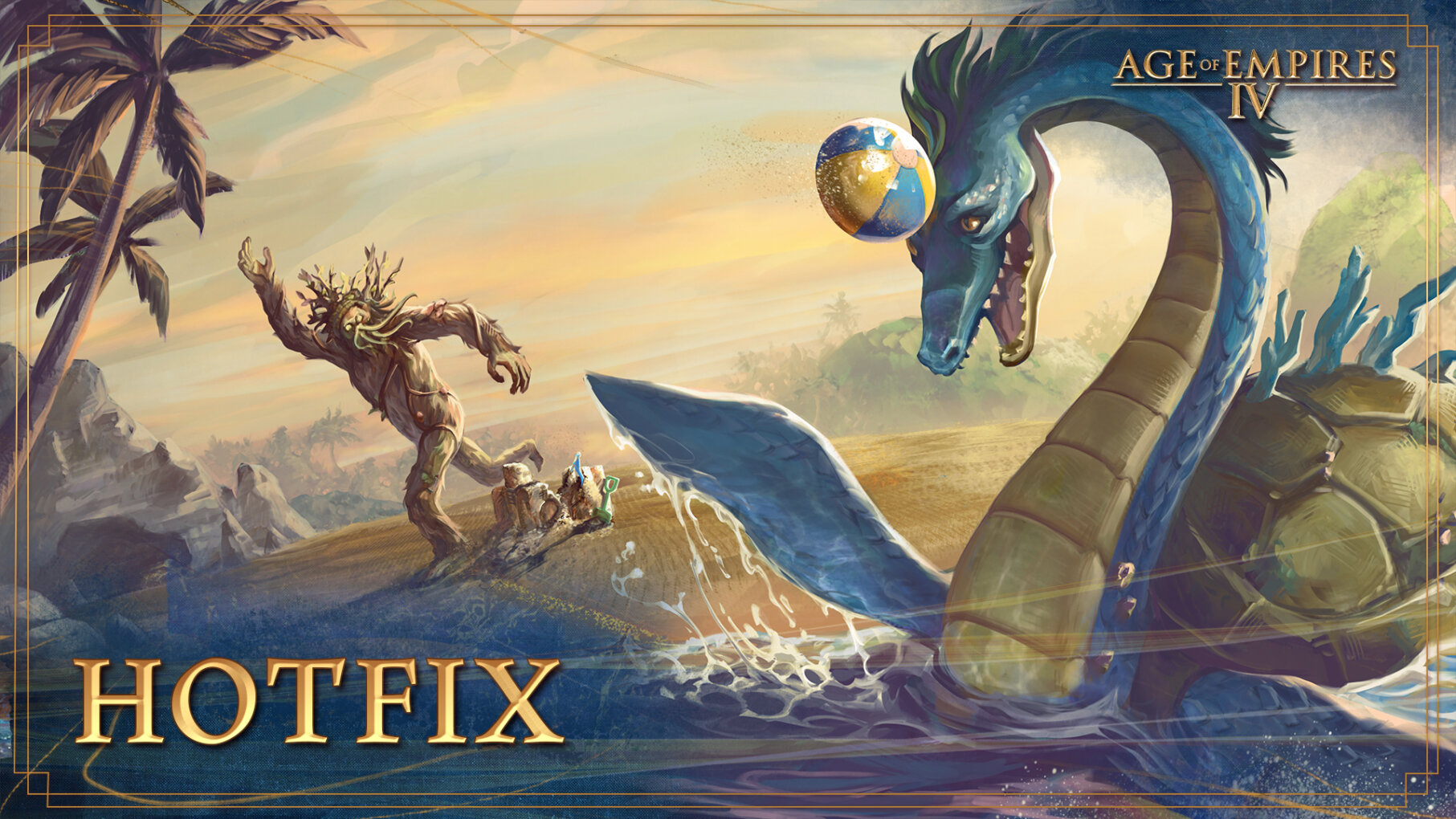 Age of Empires IV — Map Monsters: Modern Monsters - Age of Empires